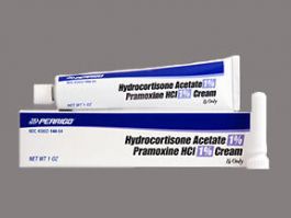 hydrocortisone acetate 1 %-pramoxine HCl 1 % Rectal Cream