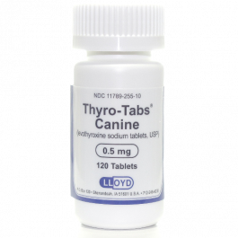 THYRO-TAB CANINE 0.5MG