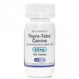 THYRO-TAB CANINE 0.8MG
